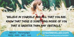 20 years of Fibromyalgia, CFS & PTSD, Depression and Anxiety come to an end